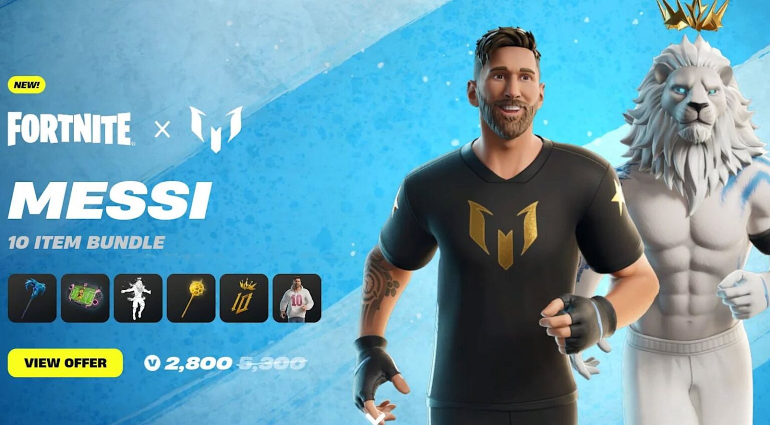 Lionel Messi vine în Fortnite: Bundle-ul, data lansării, iteme, emote ...